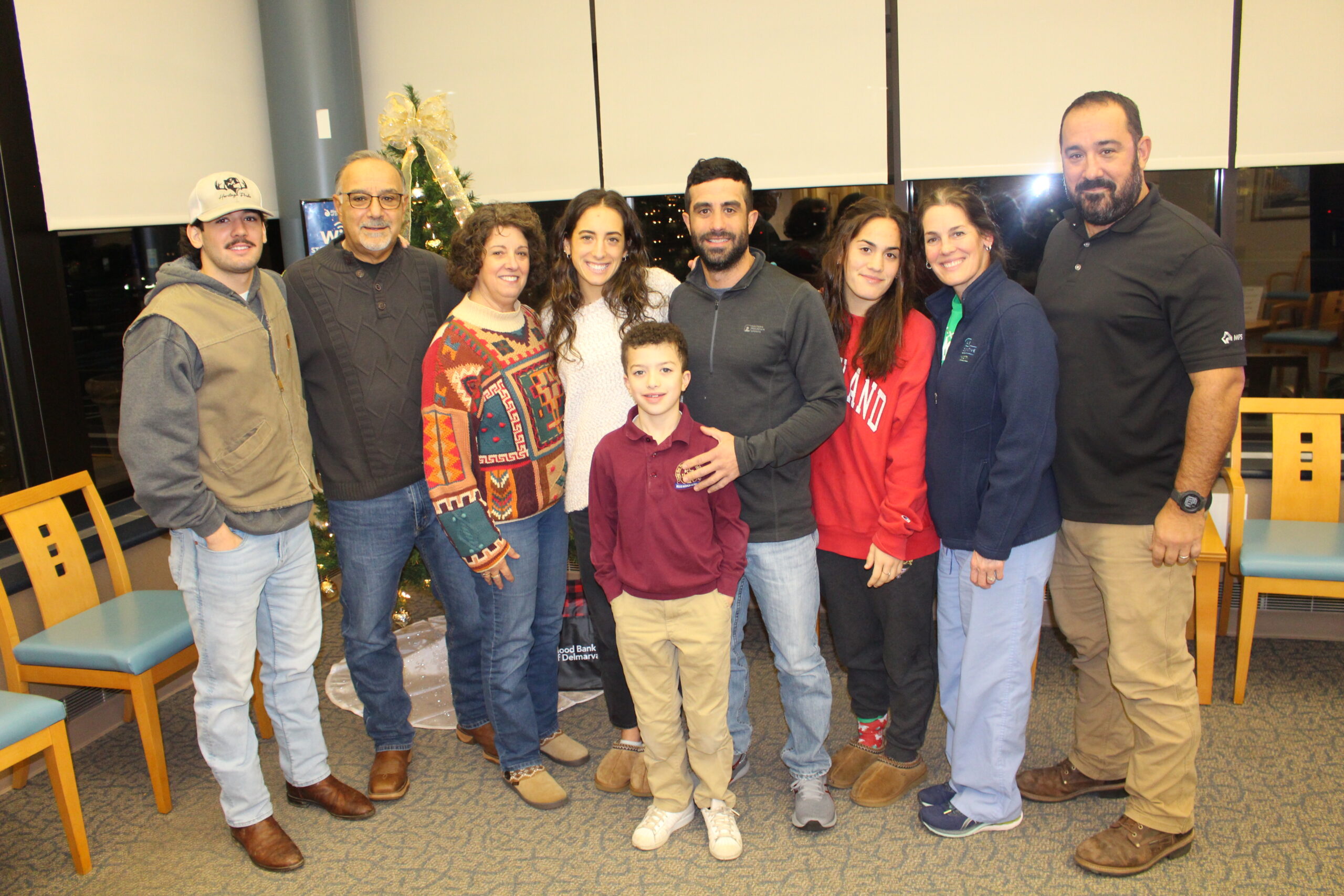 Seven Marra family members present to donate during the holidays ...