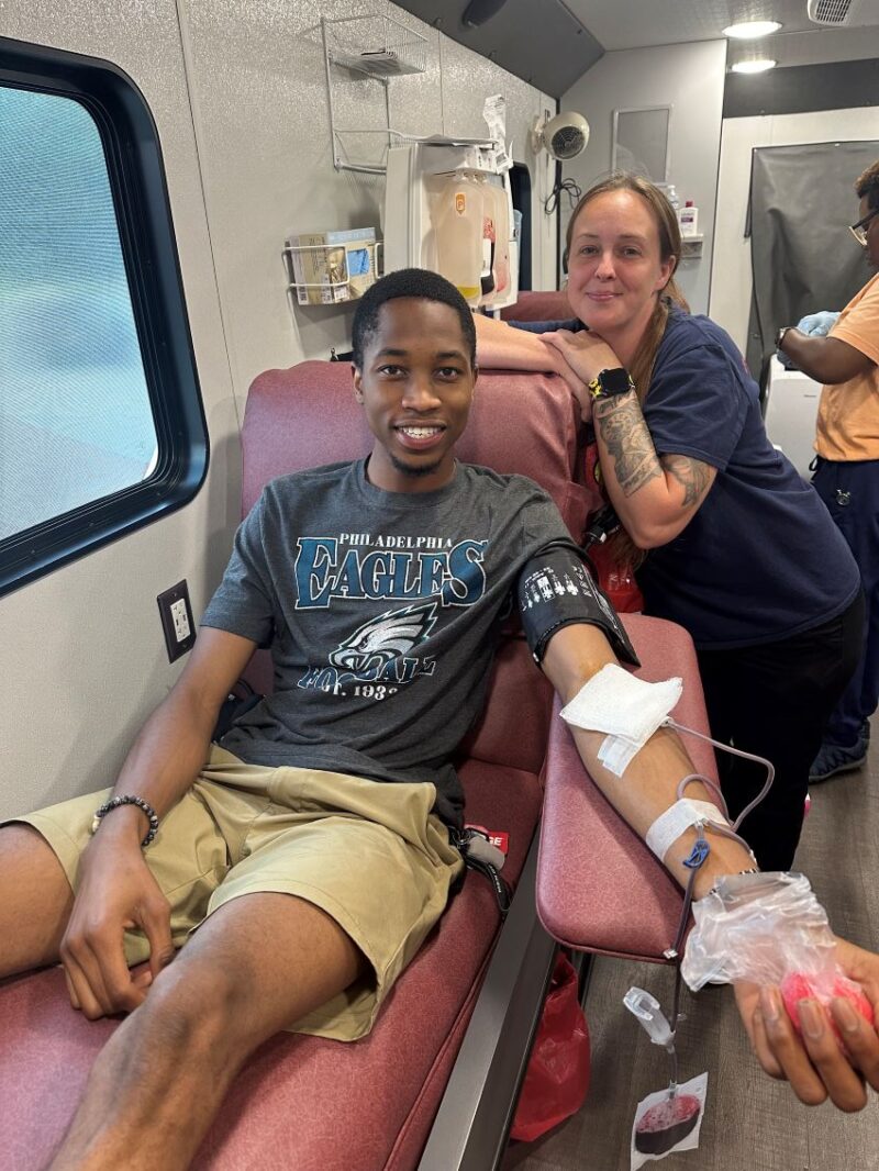 New Omega Psi Phi Chapter Blood Drive Starts Strong - Blood Bank of Delmarva (BBD)